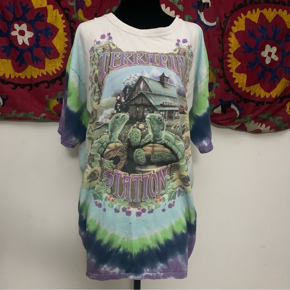 Liquid Blue | Shirts | Vintage 99s Liquid Blue Terrain Station Grateful ...